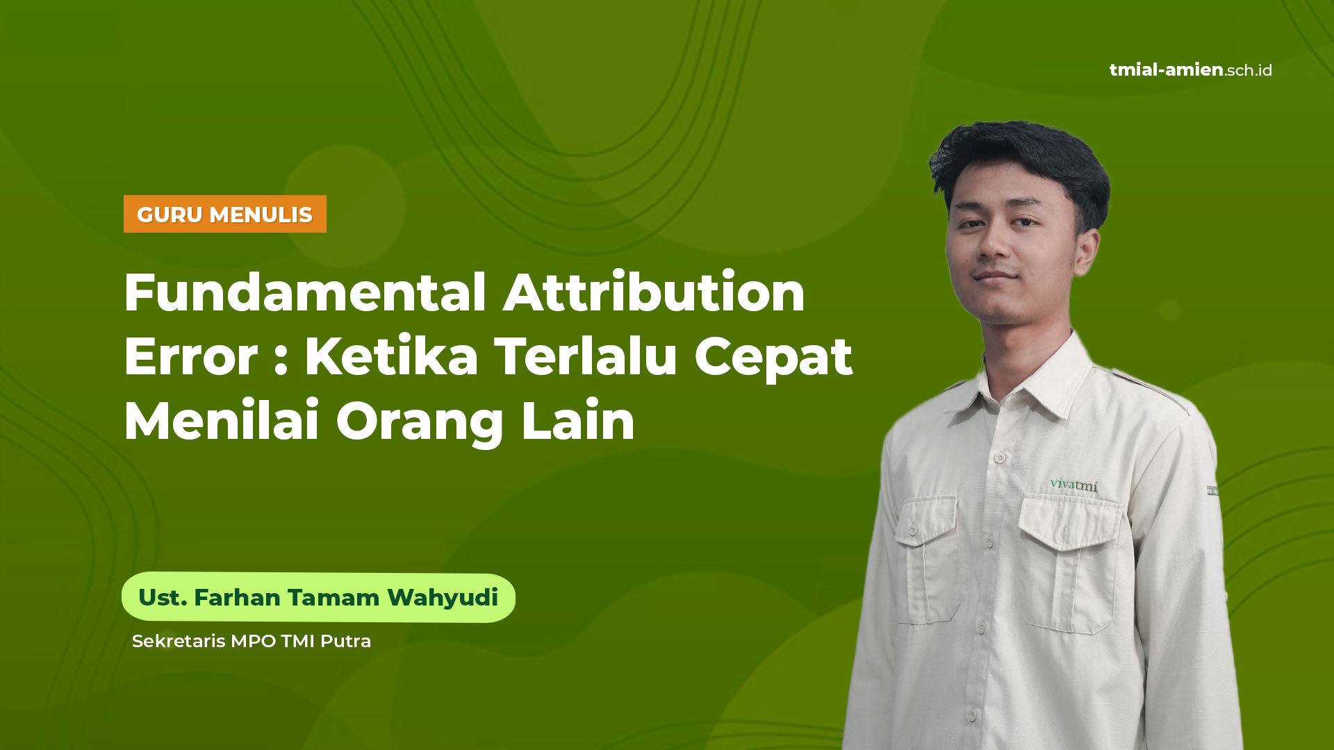 Fundamental Attribution Error : Ketika Terlalu Cepat Menilai Orang Lain